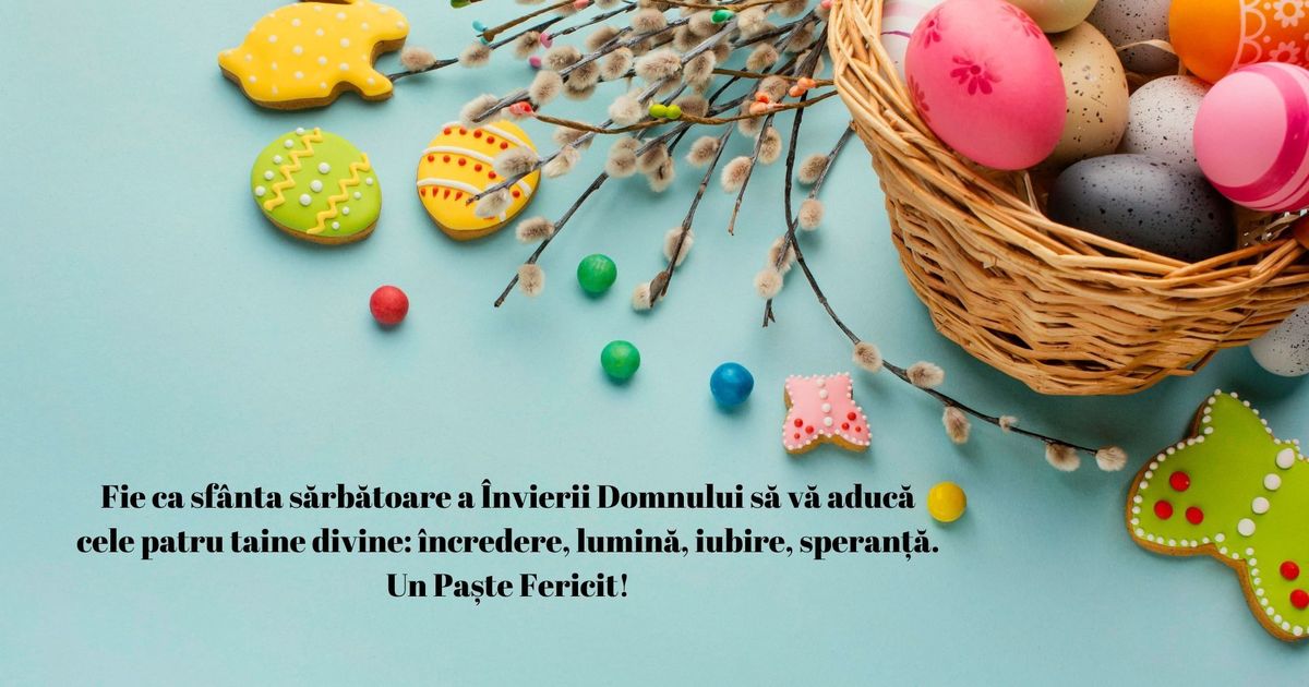 Mesaje, urări și felicitări de Paște 2024: „În aceste zile sfinte, să ...