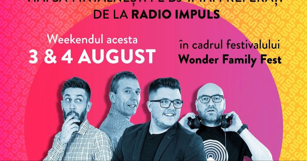 Radio Impuls le da intalnire fanilor la Wonder Family Fest 2025 - Radio ...