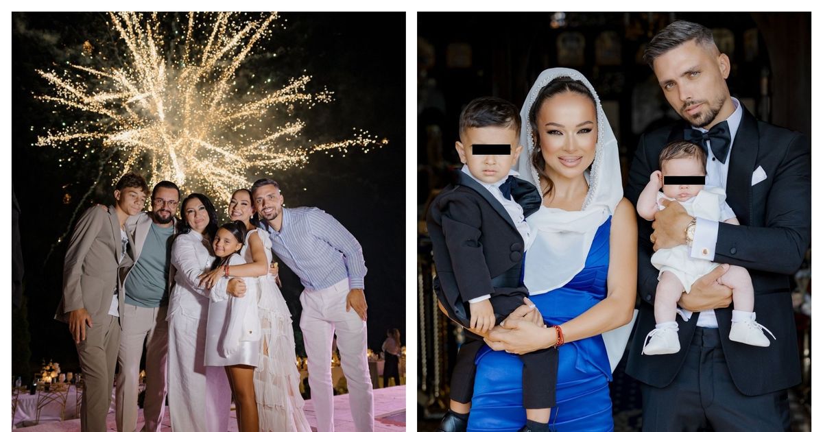 Imagini spectaculoase de la botezul lui Isaia, fiul Vlăduței Lupău și al lui Adi Rus - Radio Impuls