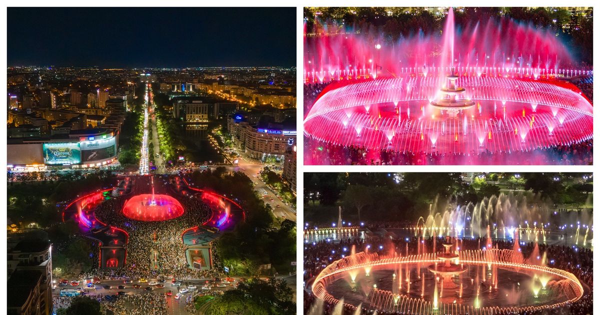 Simfonia Apei, 27 septembrie 2024: La ce oră începe spectacolul din ...