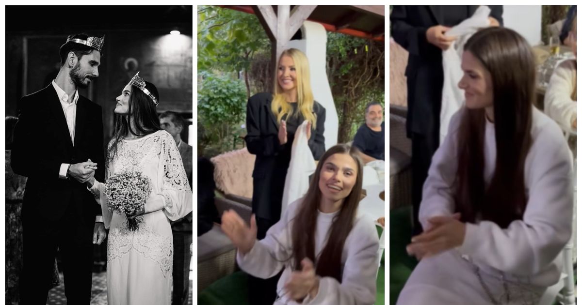 VIDEO Codin Maticiuc, imagini spectaculoase de la nunta lui Theo Rose cu Anghel Damian: "O mână ...