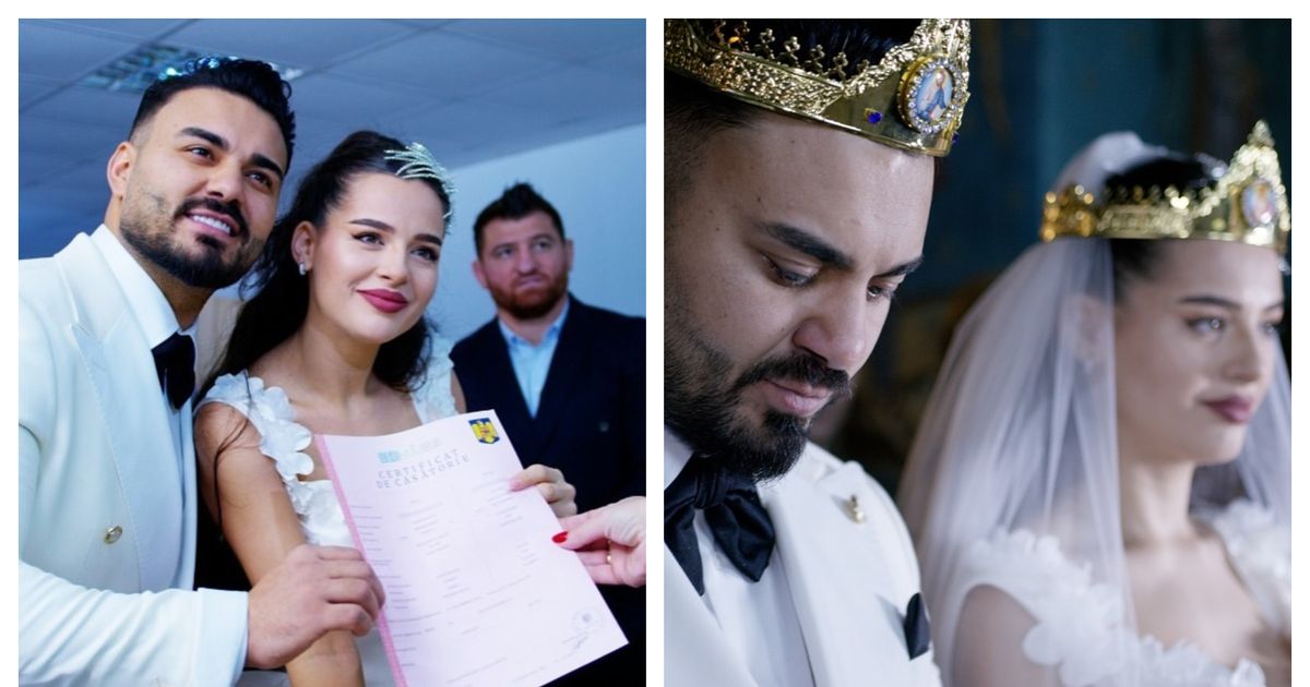 Jador și Oana Ciocan s-au căsătorit! Primele imagini de la nunta care a surprins pe toată lumea ...