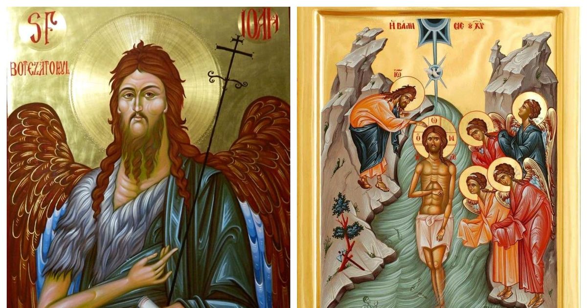 7 ianuarie 2025. Sfântul Ioan Botezătorul, sărbătoare cu CRUCE ROȘIE ...