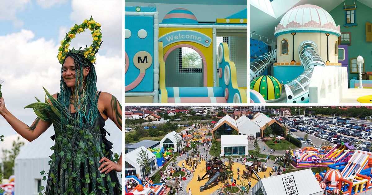 Little Town Craiova, 10 000 de metri pătrați unde copiii pot explora ...