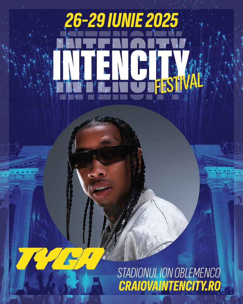 IntenCity 2025. Line-up artiști. Cine sunt artistii care vor face show ...