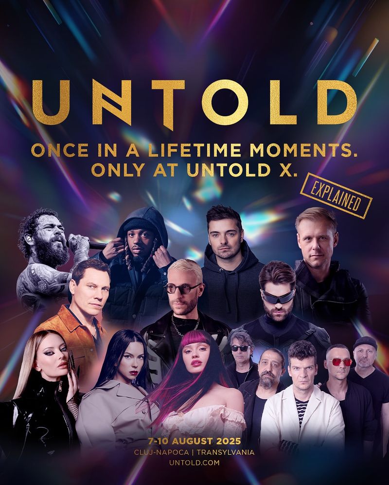 UNTOLD X merge mai departe, chiar și în zi de doliu național ...