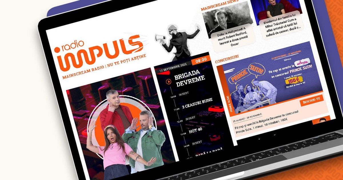 Radioimpuls.ro, site-ul oficial al Radio Impuls, un nou look pentru o ...