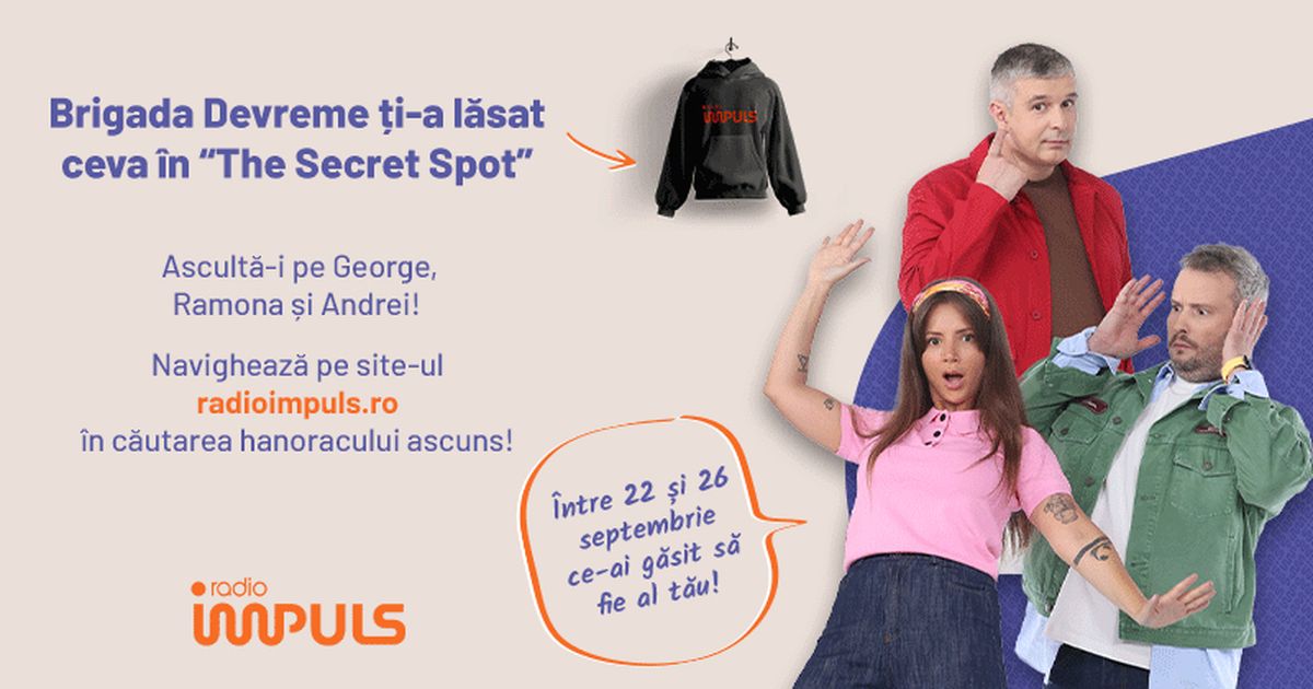 The Secret Spot Caută premiul pe radioimpuls.ro! - Radio Impuls