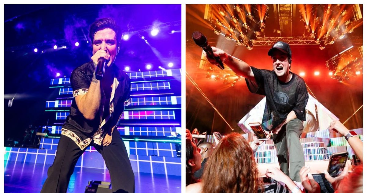 Momentul TERIFIANT când pop starul Logan Henderson cade pe scenă și se ...