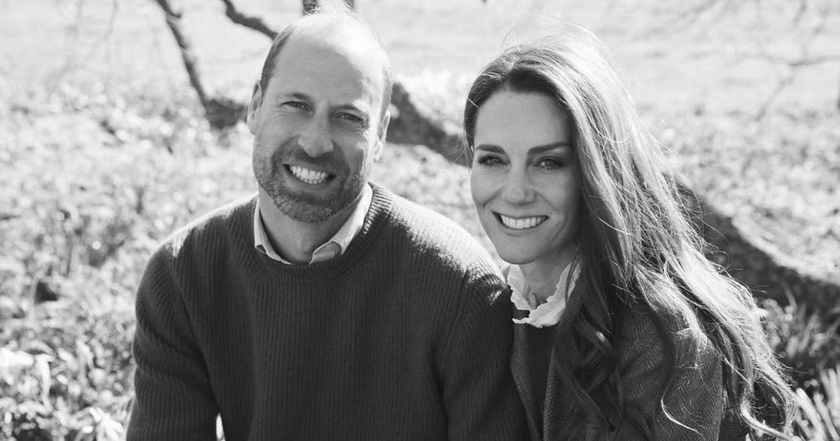 Ce fotografie au publicat prințul William și Kate Middleton de ...